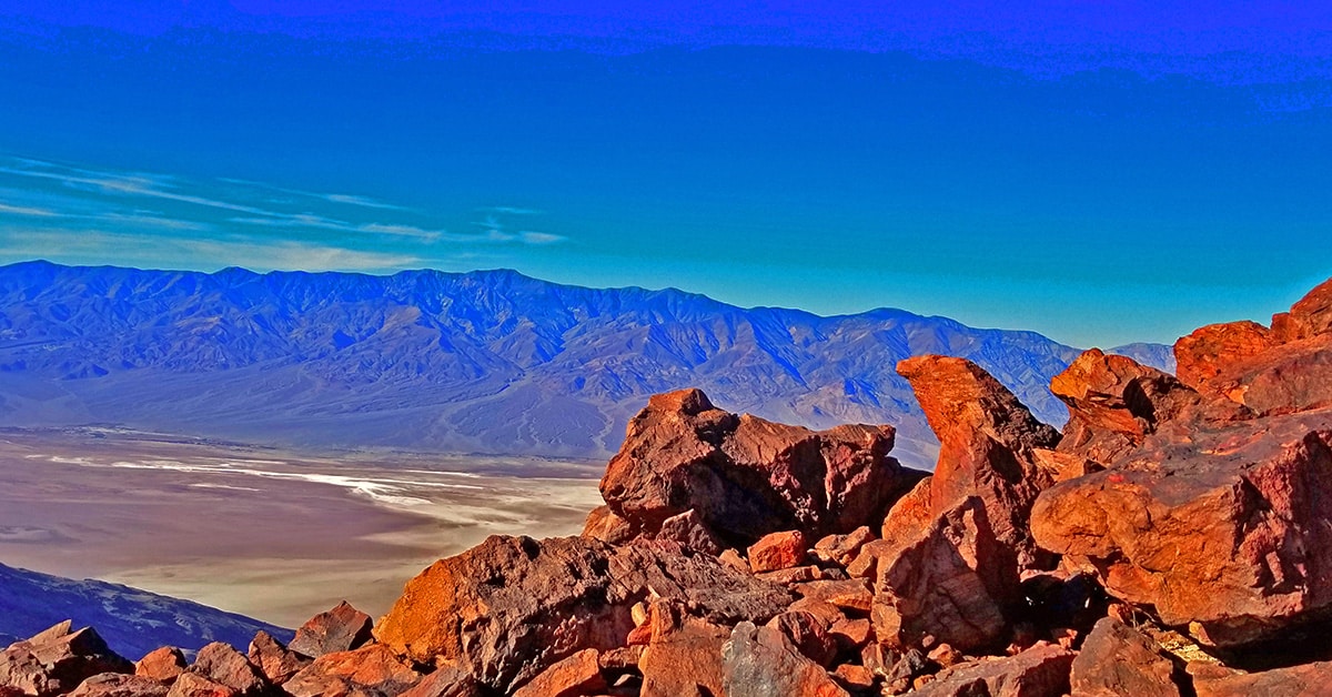 Dante's View to Mt Perry, Death Valley, CA | Las Vegas Area Trails