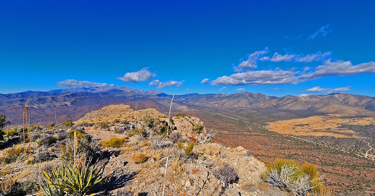 Landmark Bluff Summit | Lovell Canyon, Nevada | Las Vegas Area Trails