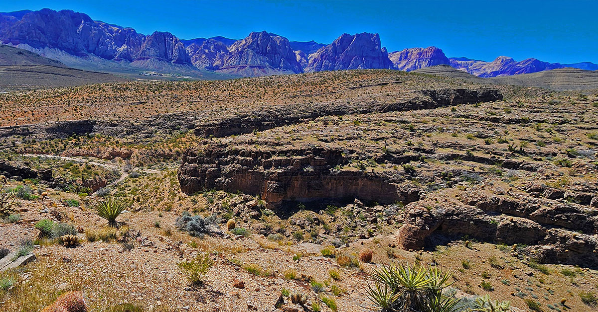 The Blue Diamond Hill Southern Triangle, Red Rock Canyon, NV | Las ...