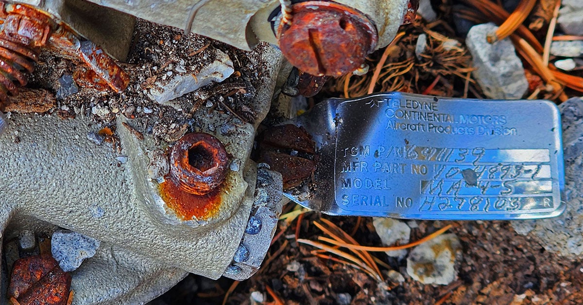 Mummy's Nose East Cliff Plane Crash Site | Mummy Mt, Nevada Las Vegas ...